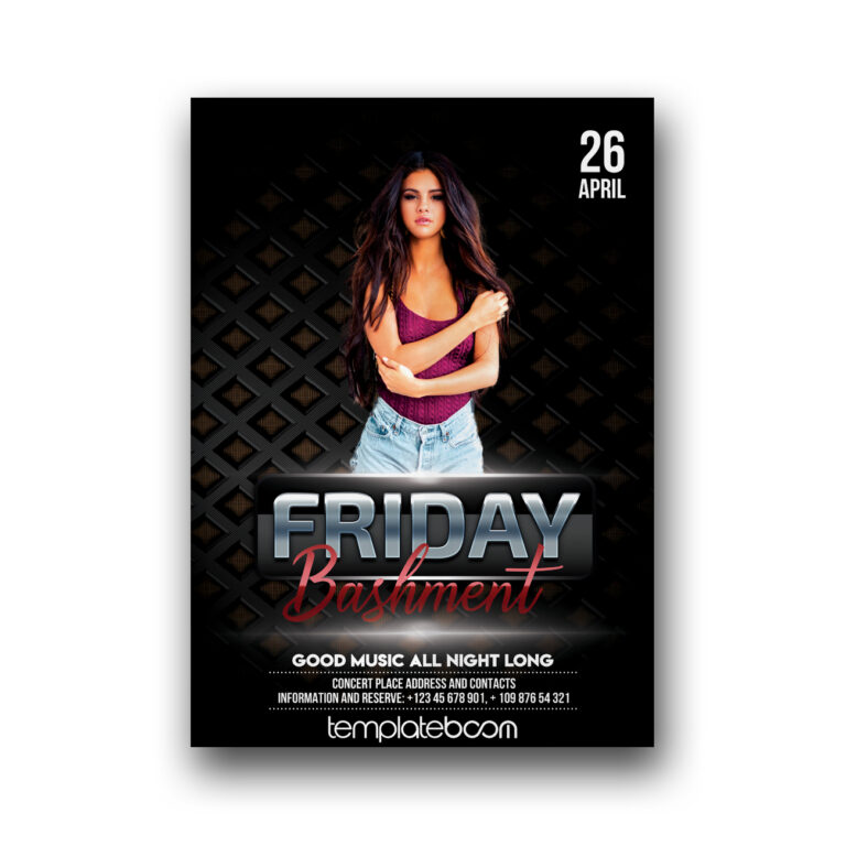 Friday Bashment - Template Boom