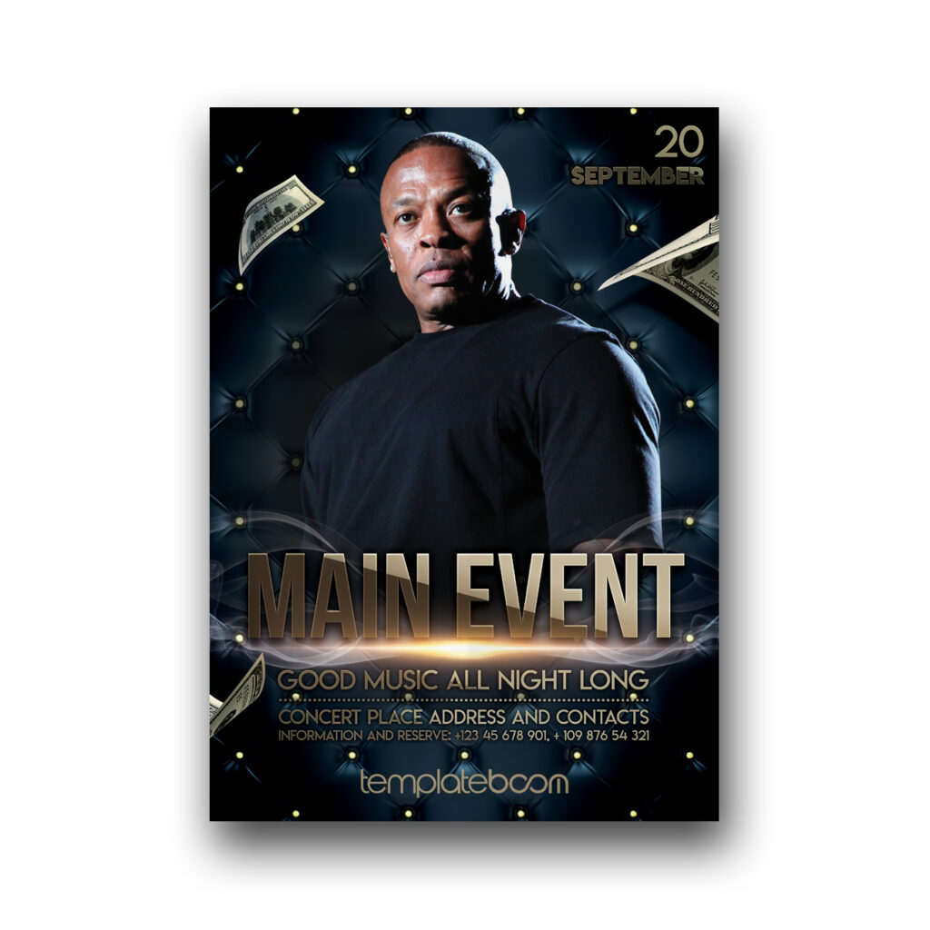 Main Event - Template Boom