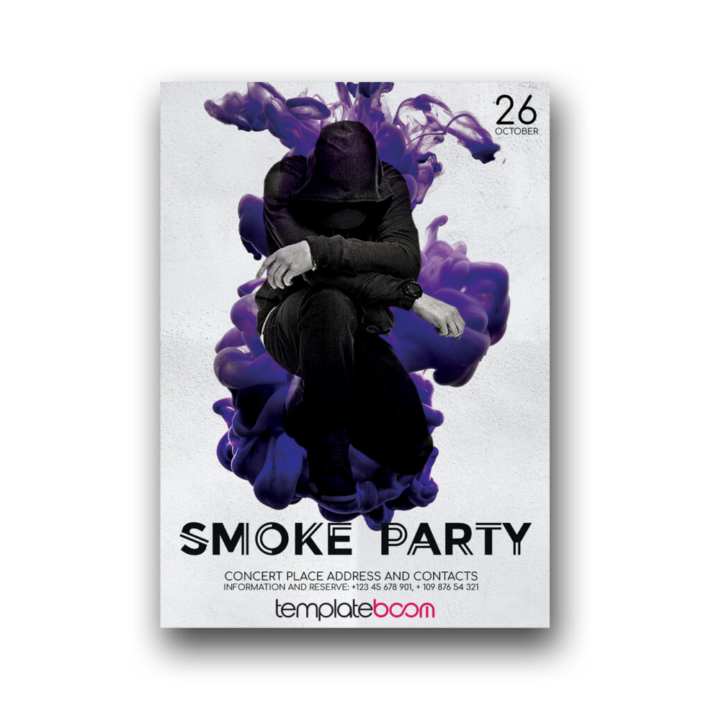 Smoke Party - Template Boom