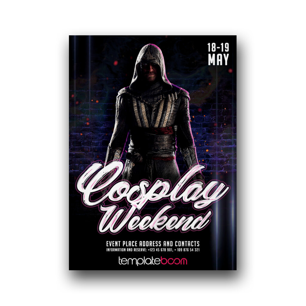 Cosplay Weekend - Template Boom