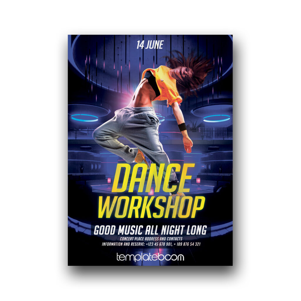 Dance Workshop - Template Boom