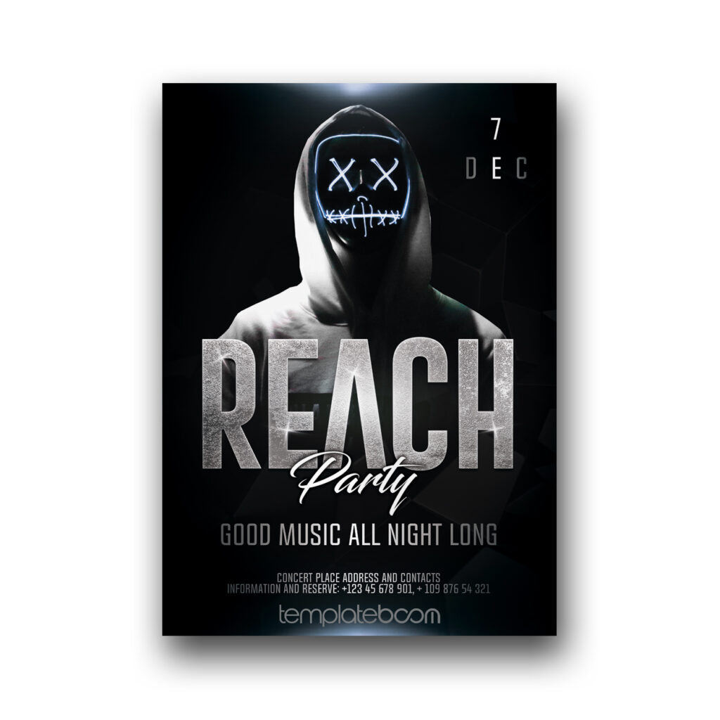 Reach Party - Template Boom