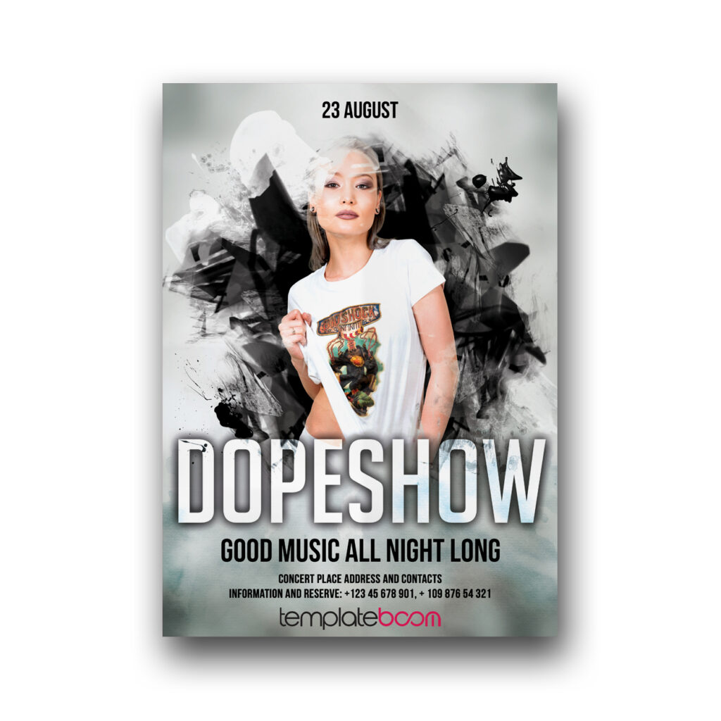 Dope Show - Template Boom