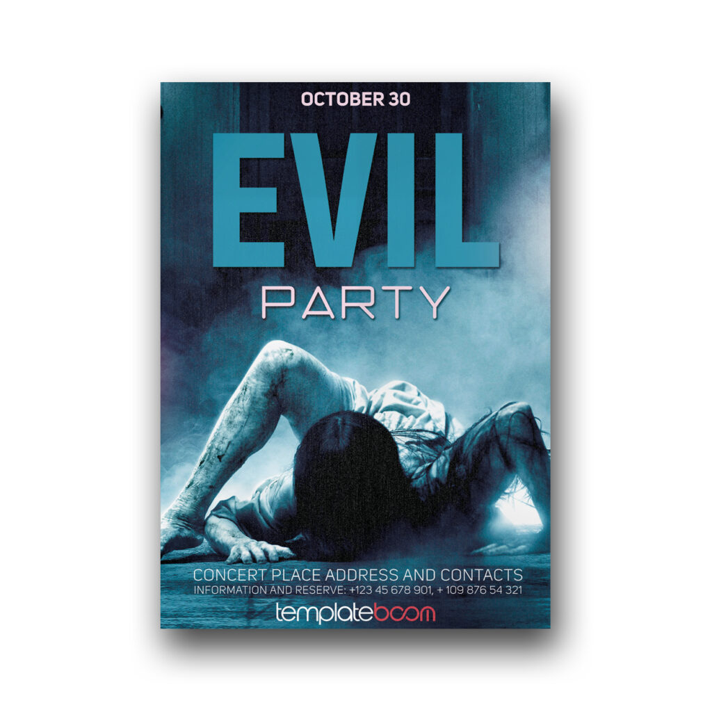 Evil Party - Template Boom