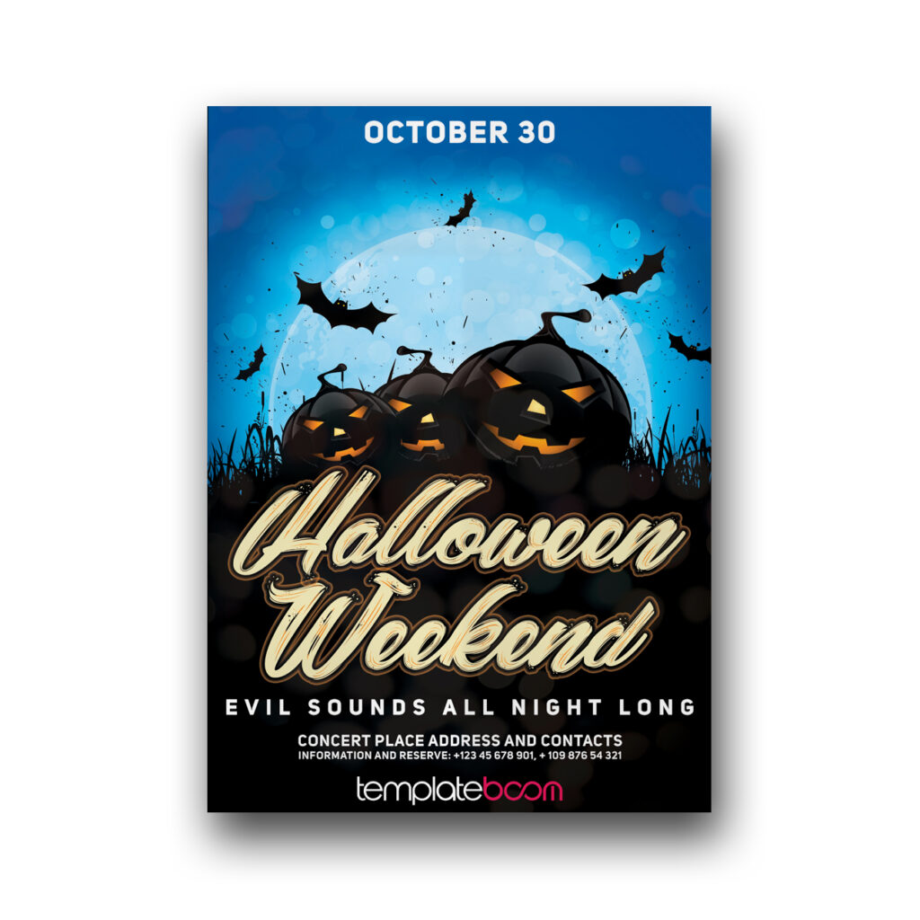 Halloween Weekend - Template Boom