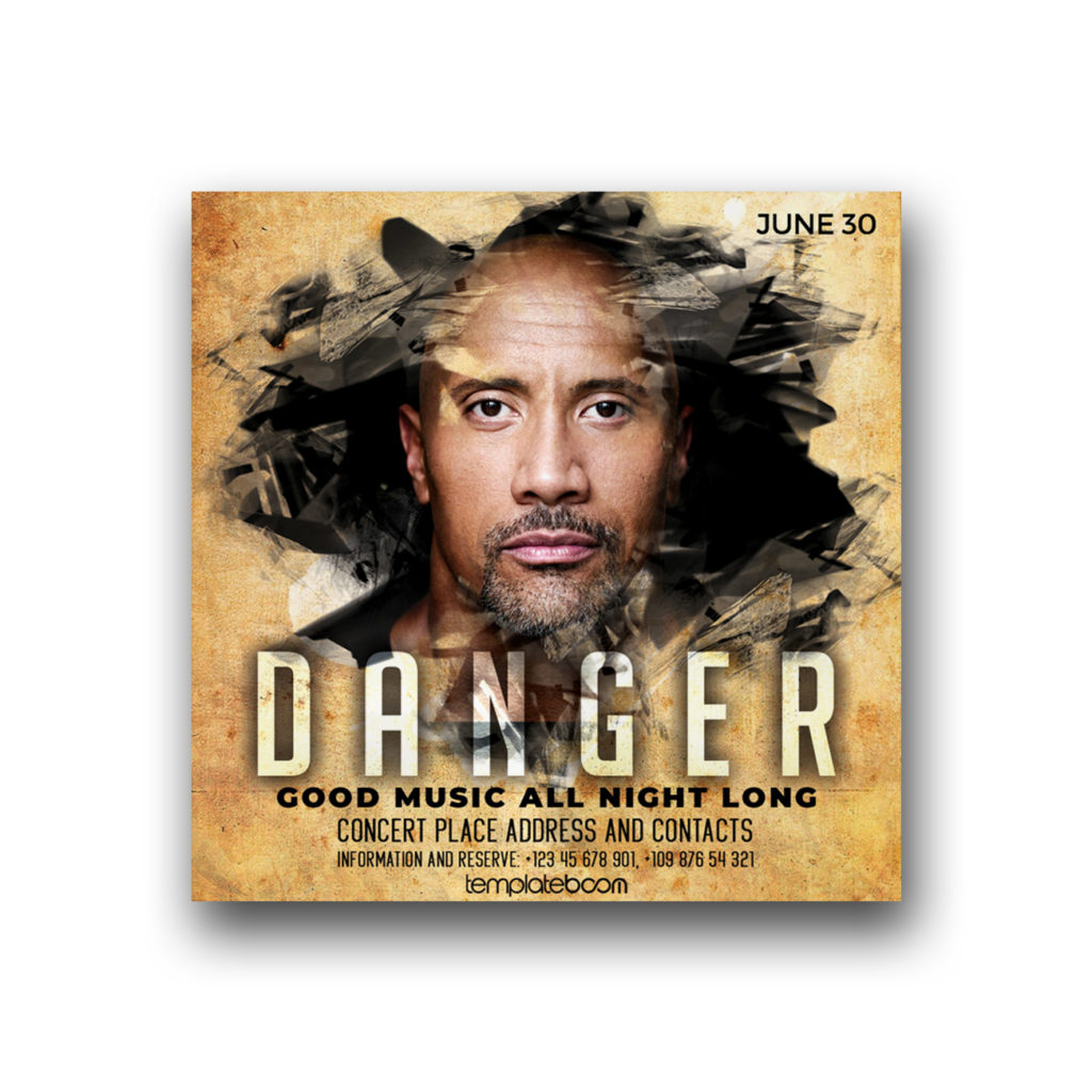 Danger - Template Boom