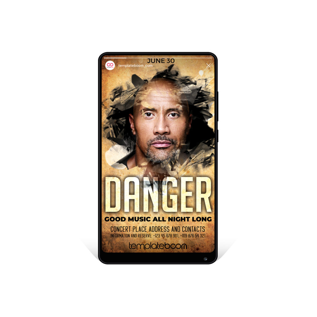 Danger - Template Boom