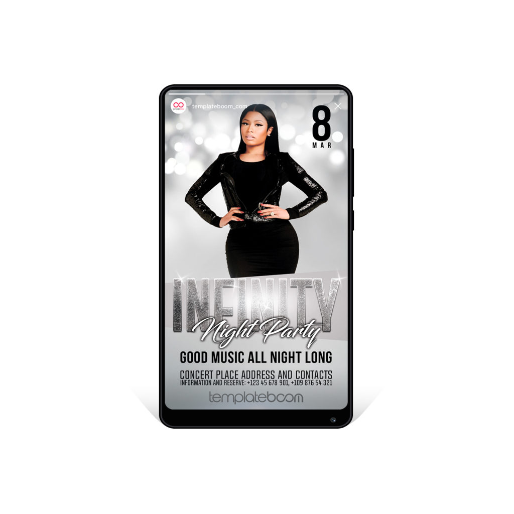 Infinity Night Party - Template Boom