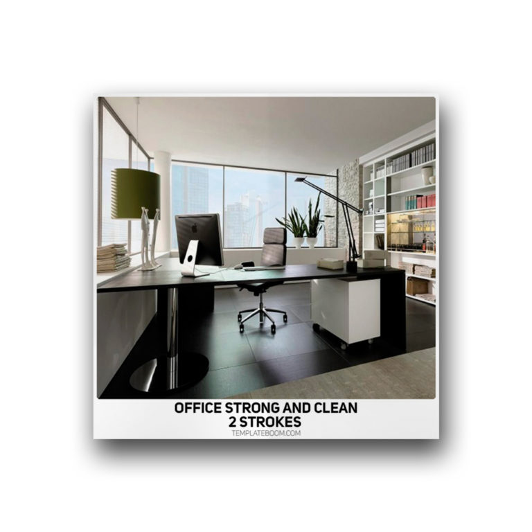 Office Strong and Clean - Template Boom