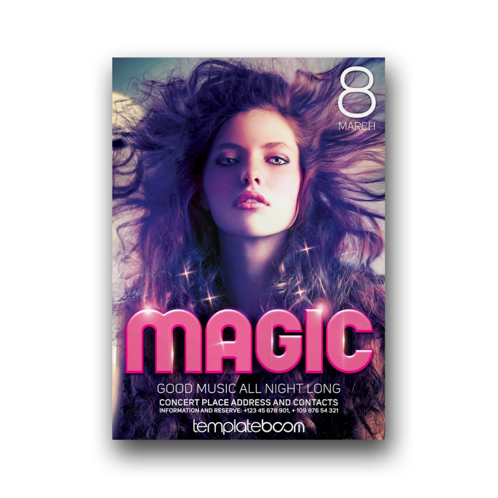 Magic Party - Template Boom