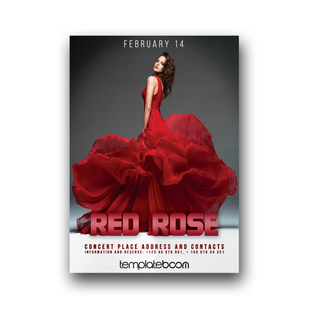 Red Rose - Template Boom