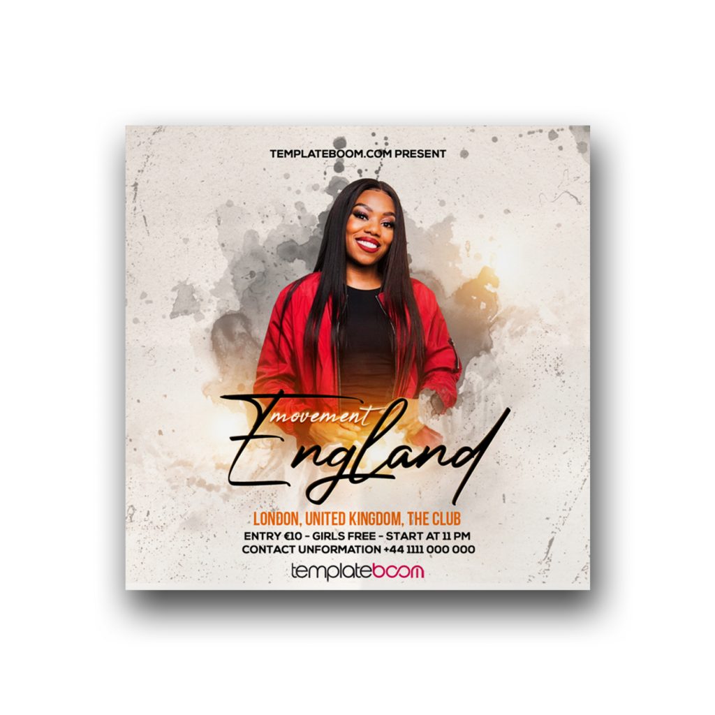 England Movement - Template Boom