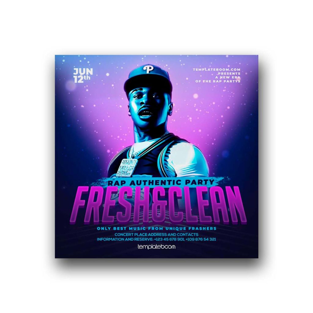 Louder! Party • Template Boom