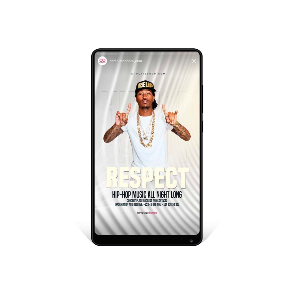Respect Hip-Hop Party - Template Boom