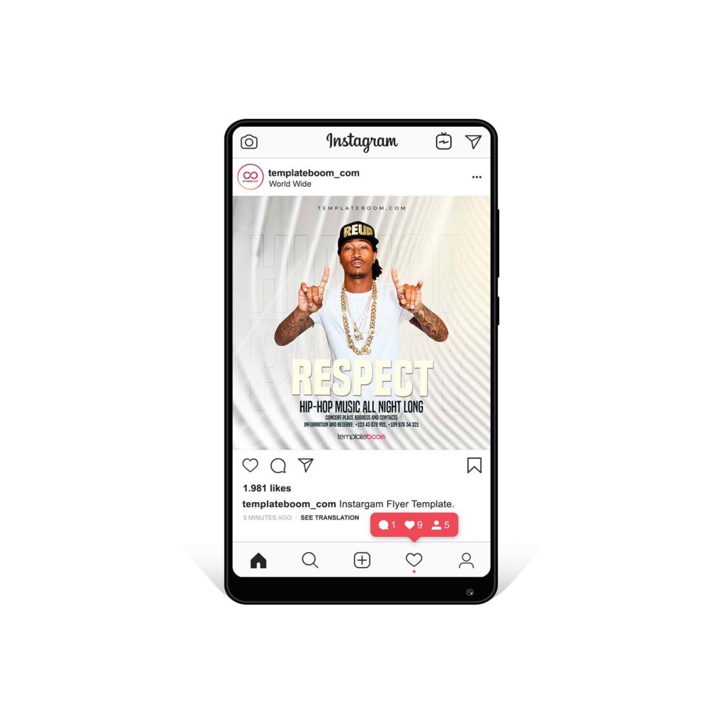 Respect Hip-Hop Party - Template Boom